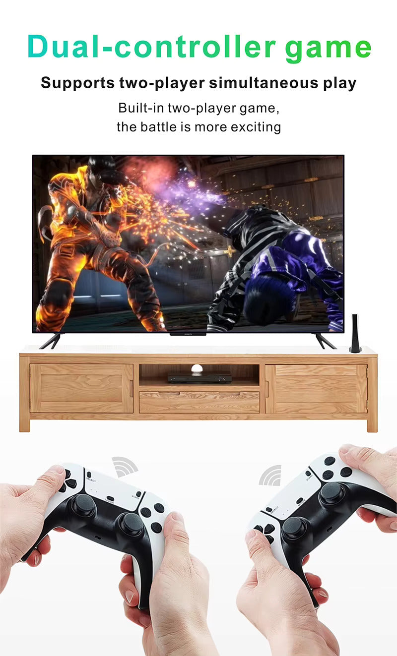 VOILA P15 Plus a.k.a. M64, 4K Retro Gaming Console, 15,000 Built-in Ga